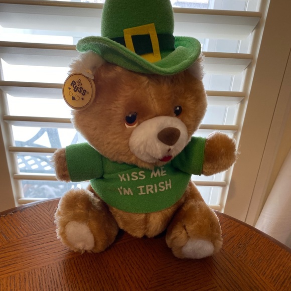 Russ | Toys | Bear Plush Irish Bear | Poshmark
